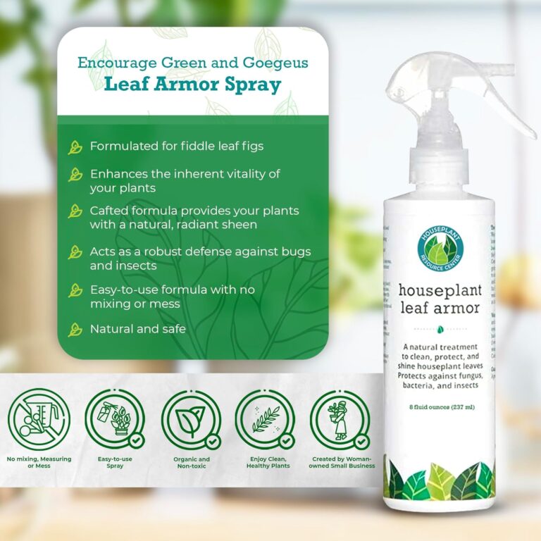 Houseplant Leaf Armor